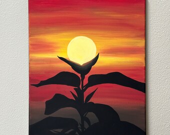 Sunset Painting - Etsy