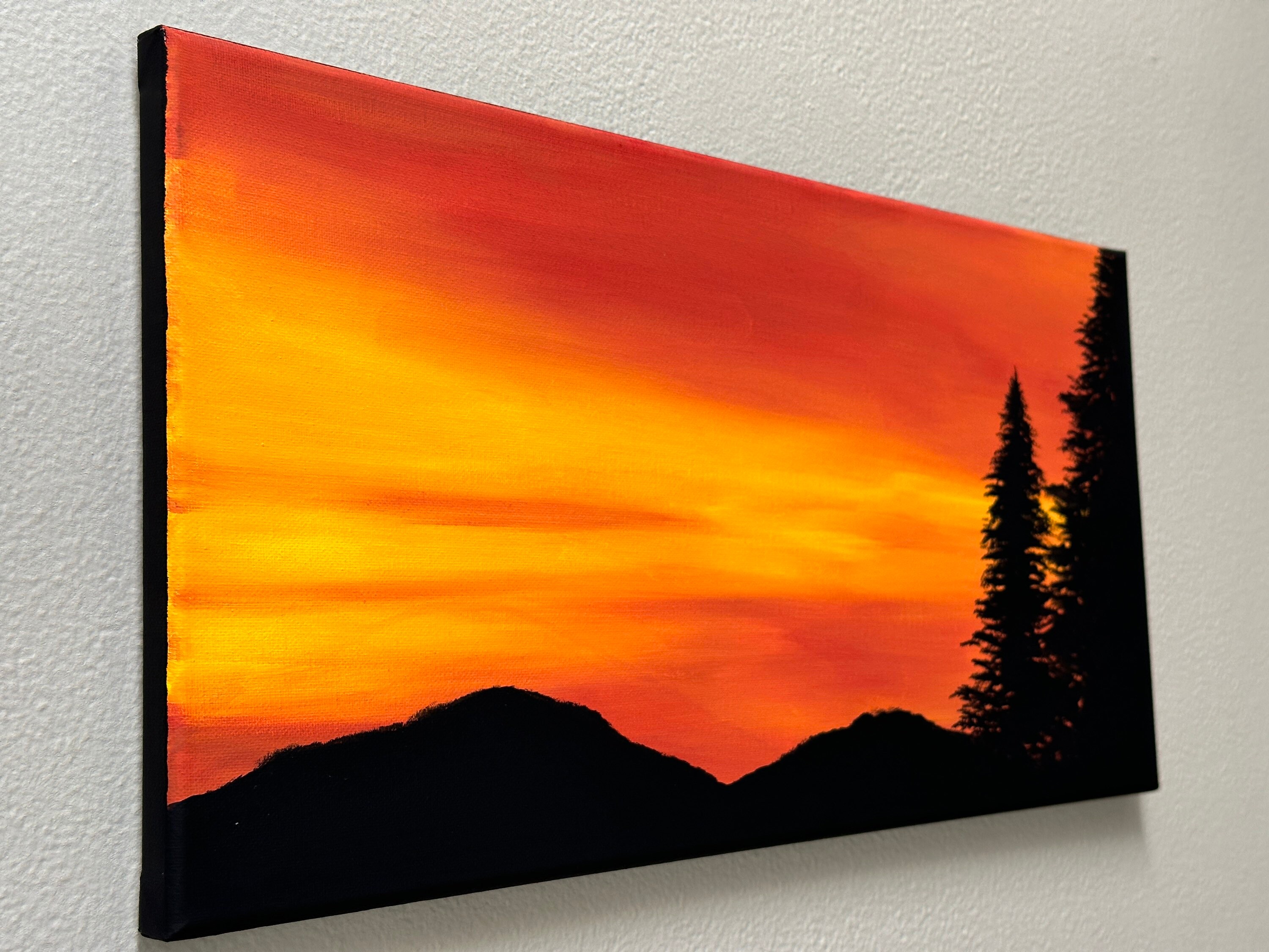 Sunset Painting - Etsy