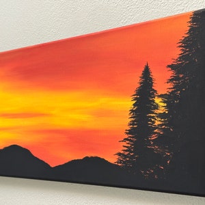 Sunset Painting - Etsy