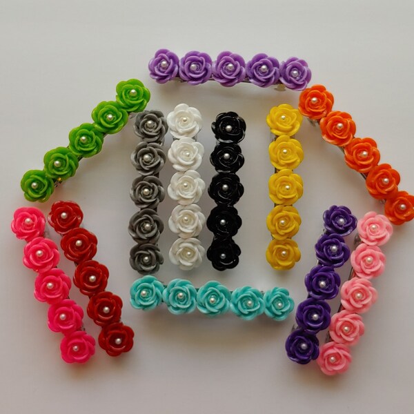 Plastic Barrettes - Etsy
