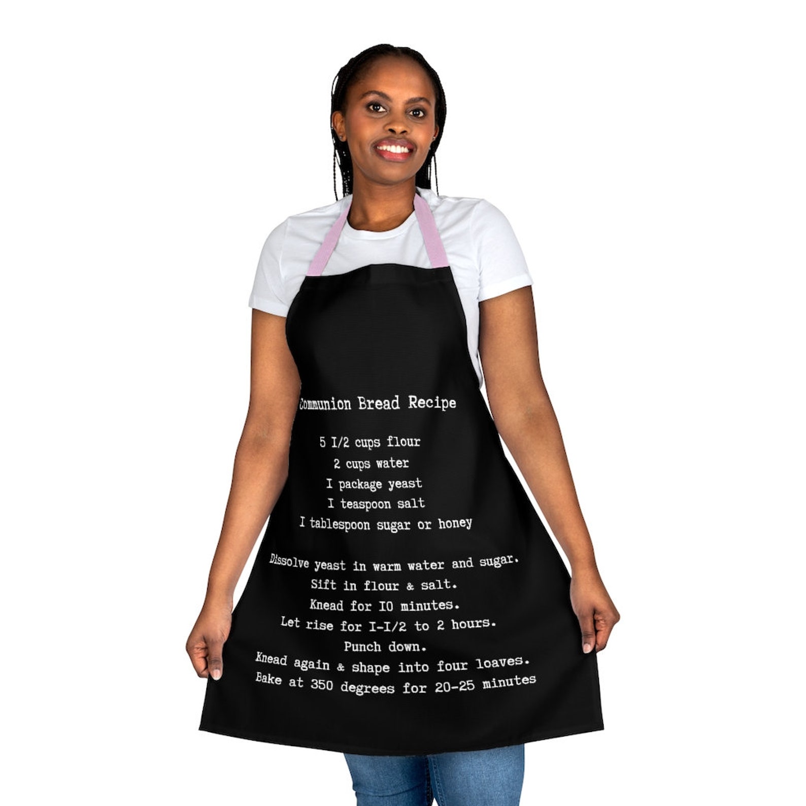 Communion Bread Recipe Apron (AOP) Gift for Pastor Gift for Minister ...