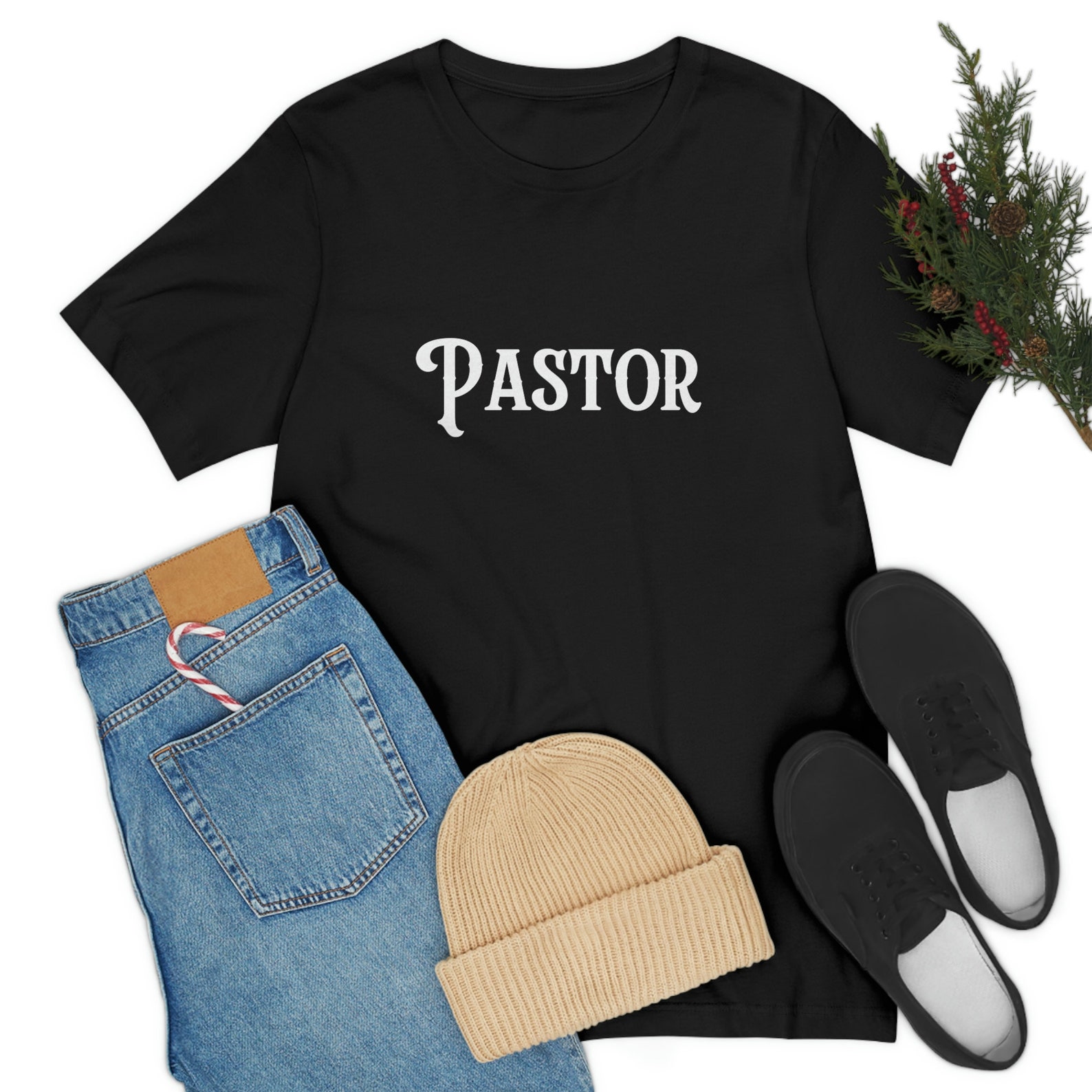 Pastor Shirt Short Sleeve Tee for Minister Tshirt for Clergy Gift ...