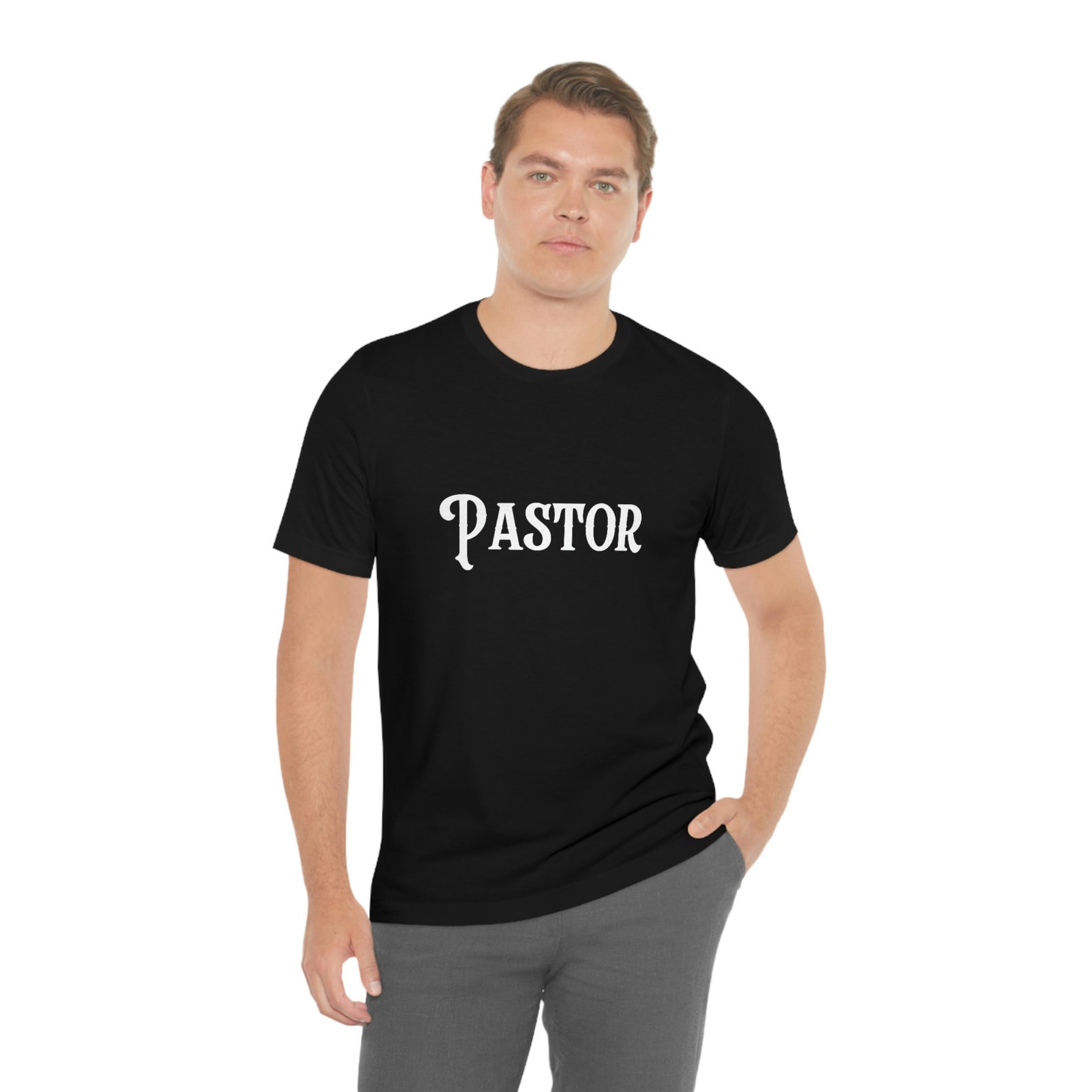 Pastor Shirt Short Sleeve Tee for Minister Tshirt for Clergy Gift ...