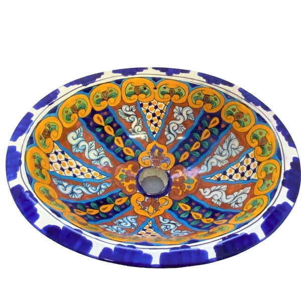 Mexican Talavera Bathroom Sinks - Etsy