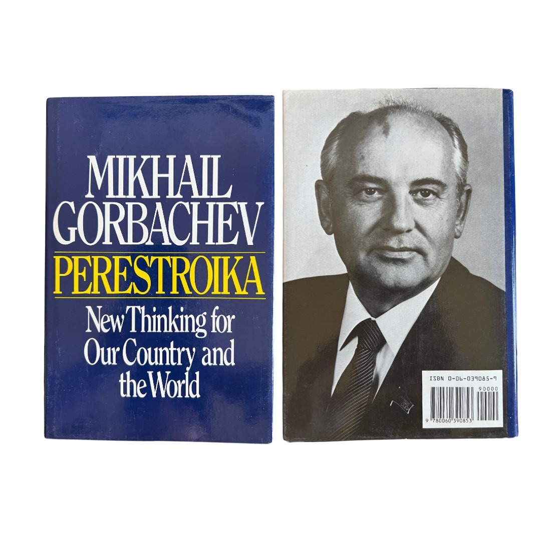 1987 Stated First Edition, Mikhail Gorbachev Perestroika New Thinking ...