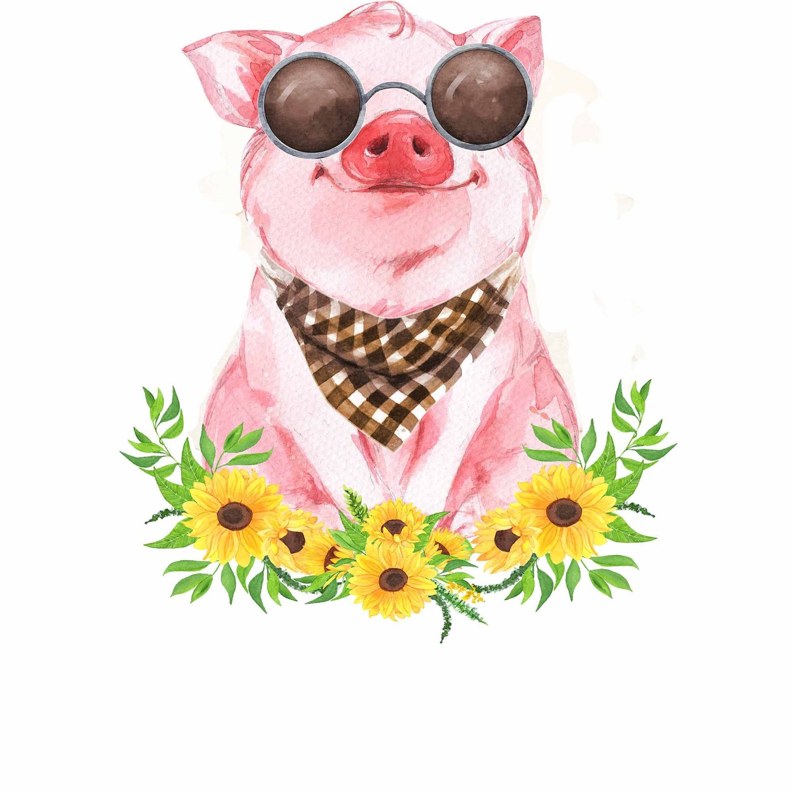 Hippie Pig - Etsy