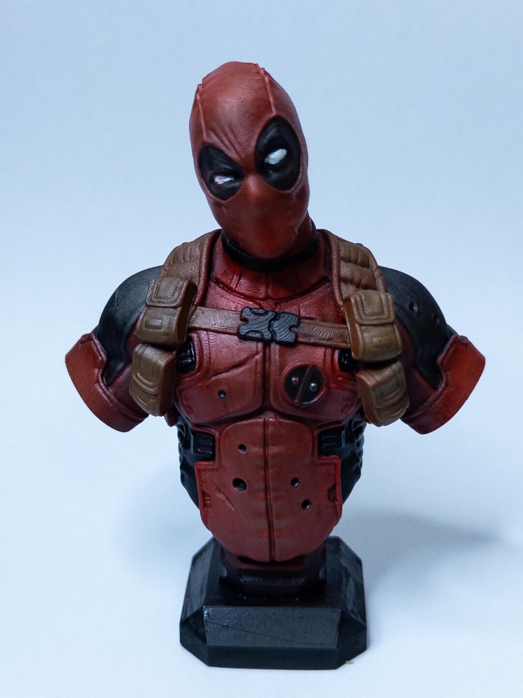 Deadpool Handpainted Model High Detail Finished Model Statue Bust Resin ...