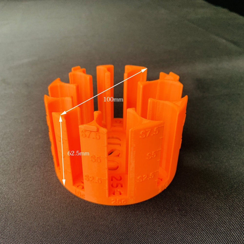 US Coin Holder Organizer Stacker 3D Printed - Etsy