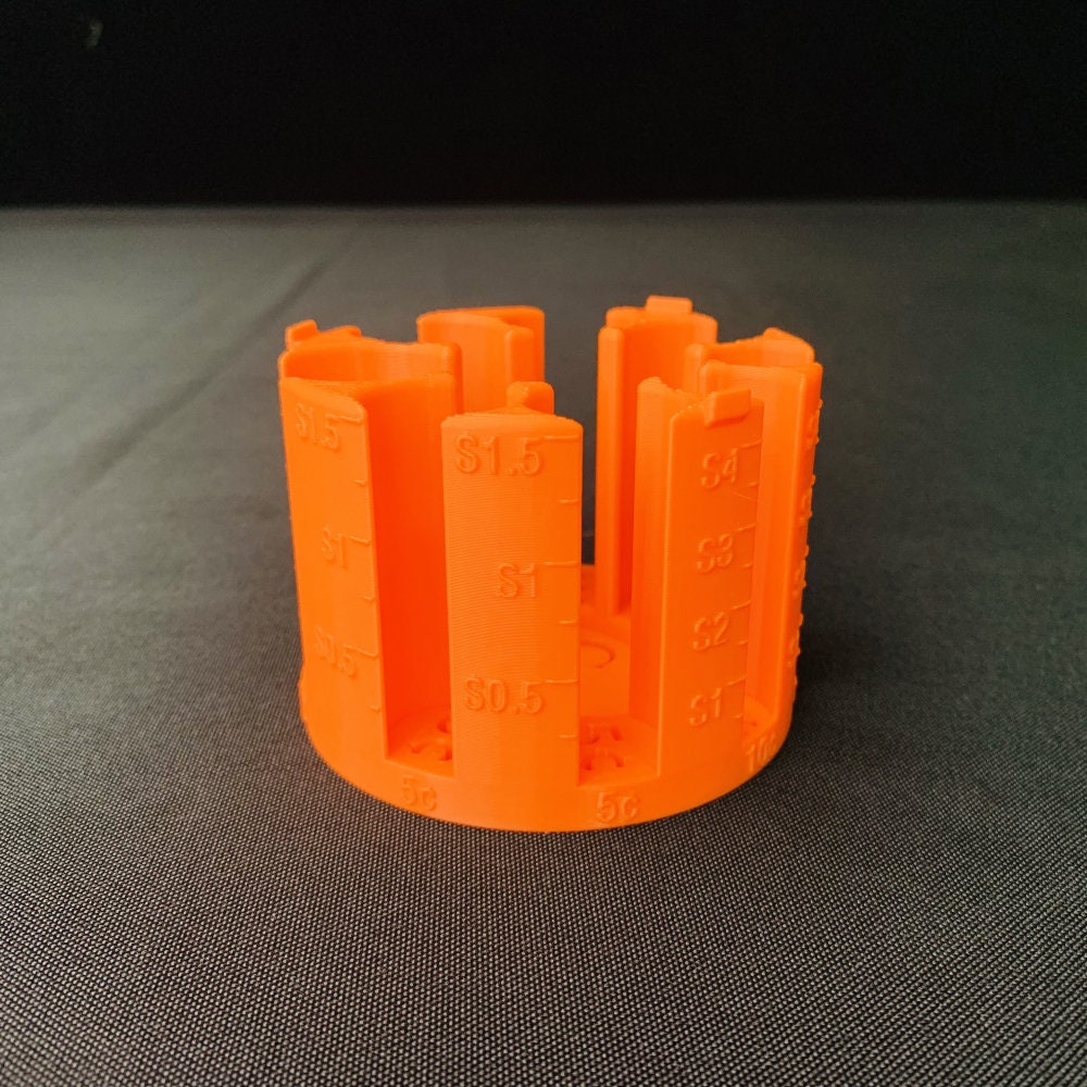 Canadian Coin Holder Organizer Stacker 3D Printed - Etsy