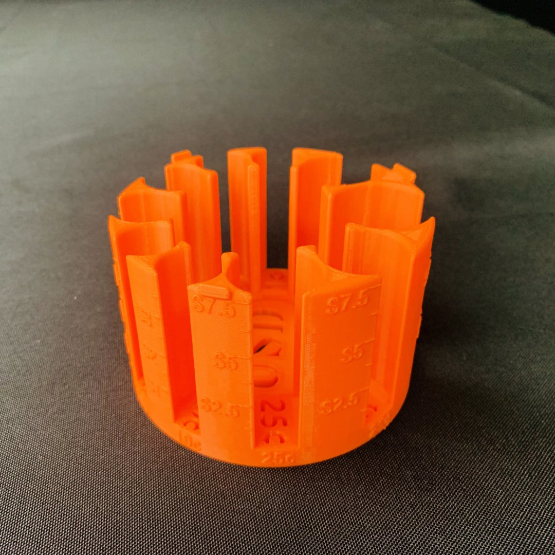 US Coin Holder Organizer Stacker 3D Printed - Etsy