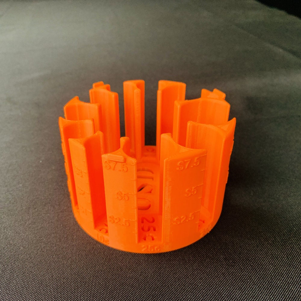 US Coin Holder Organizer Stacker 3D Printed - Etsy