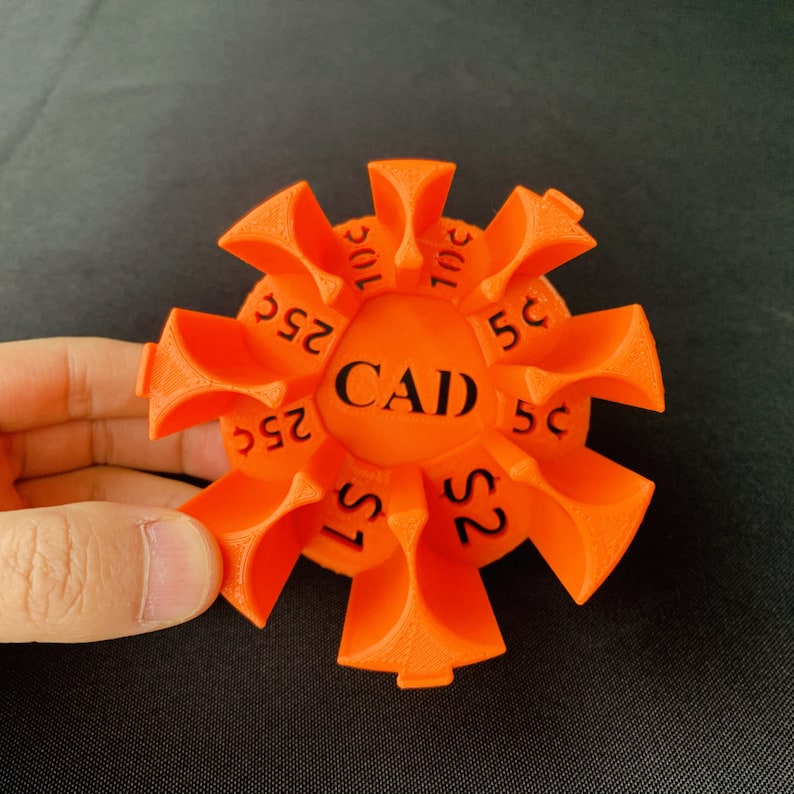 Canadian Coin Holder Organizer Stacker 3D Printed - Etsy