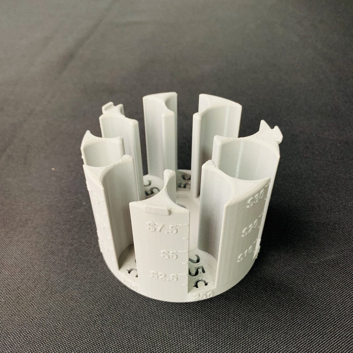 Canadian Coin Holder Organizer Stacker 3D Printed - Etsy