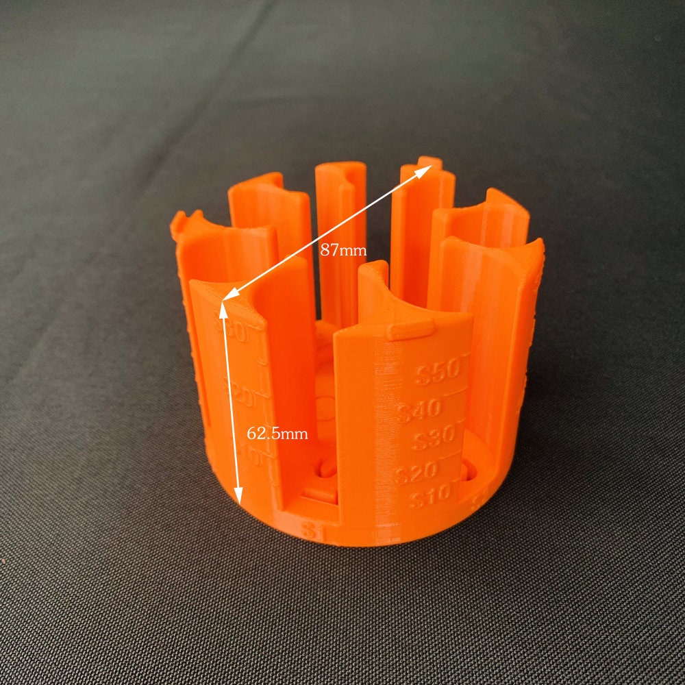 Canadian Coin Holder Organizer Stacker 3D Printed - Etsy