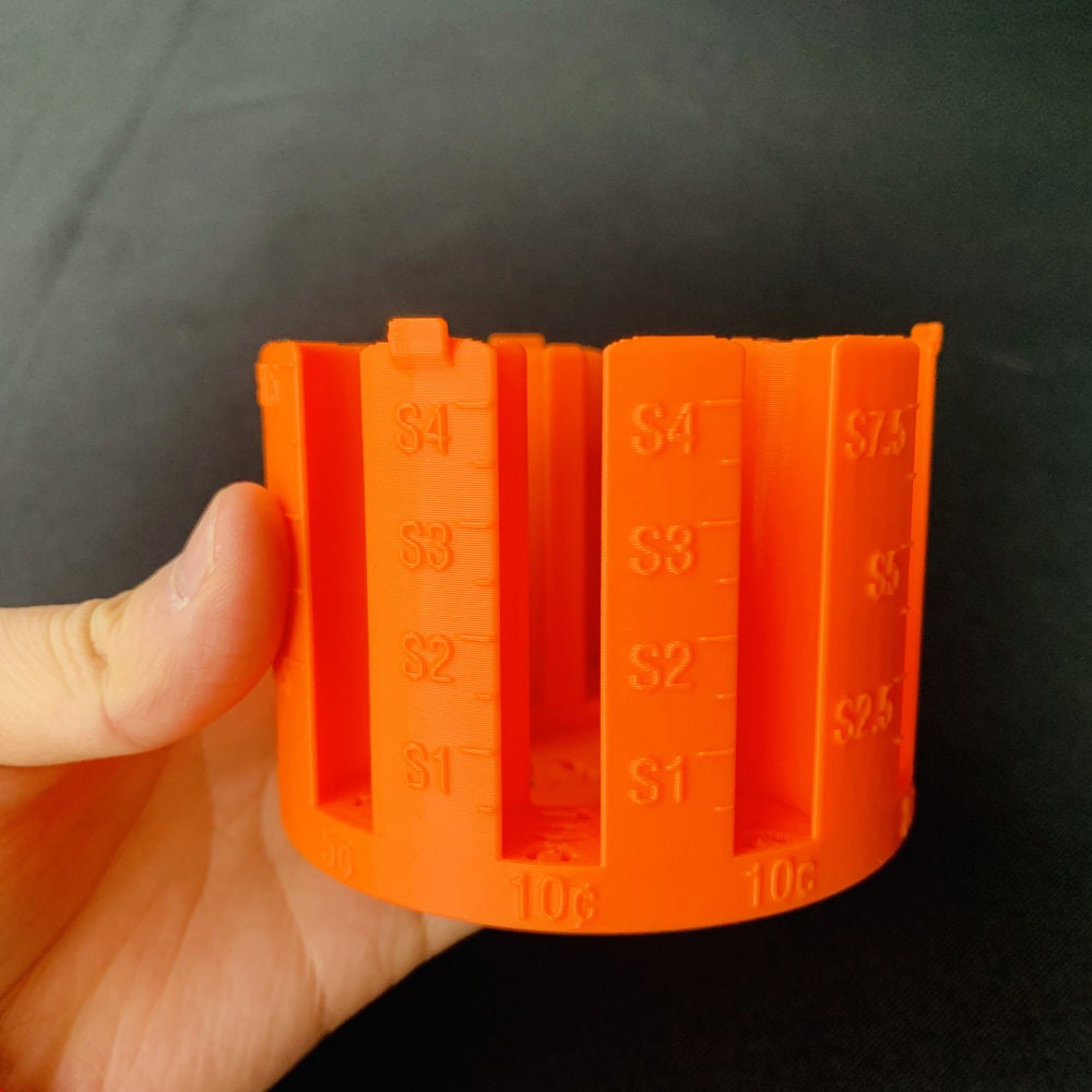 Canadian Coin Holder Organizer Stacker 3D Printed - Etsy