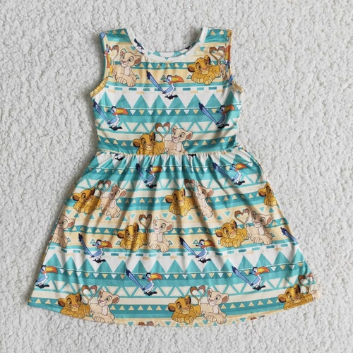 Girls Simba Twirl Dress Simba Inspired Dress by the Lion - Etsy