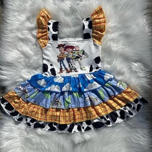 Girls Toy Story Dress Kids Disney Dress Girls Disney Dress - Etsy