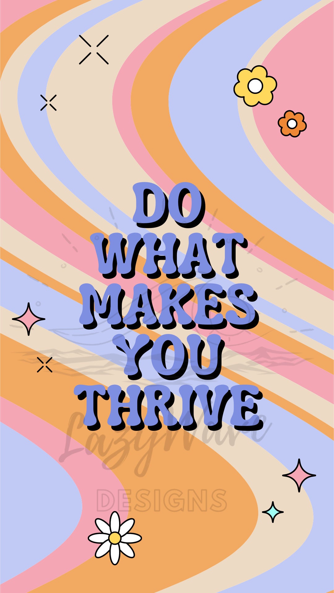 What Makes You Thrive // Digital Poster // Printable Decor // Happy ...