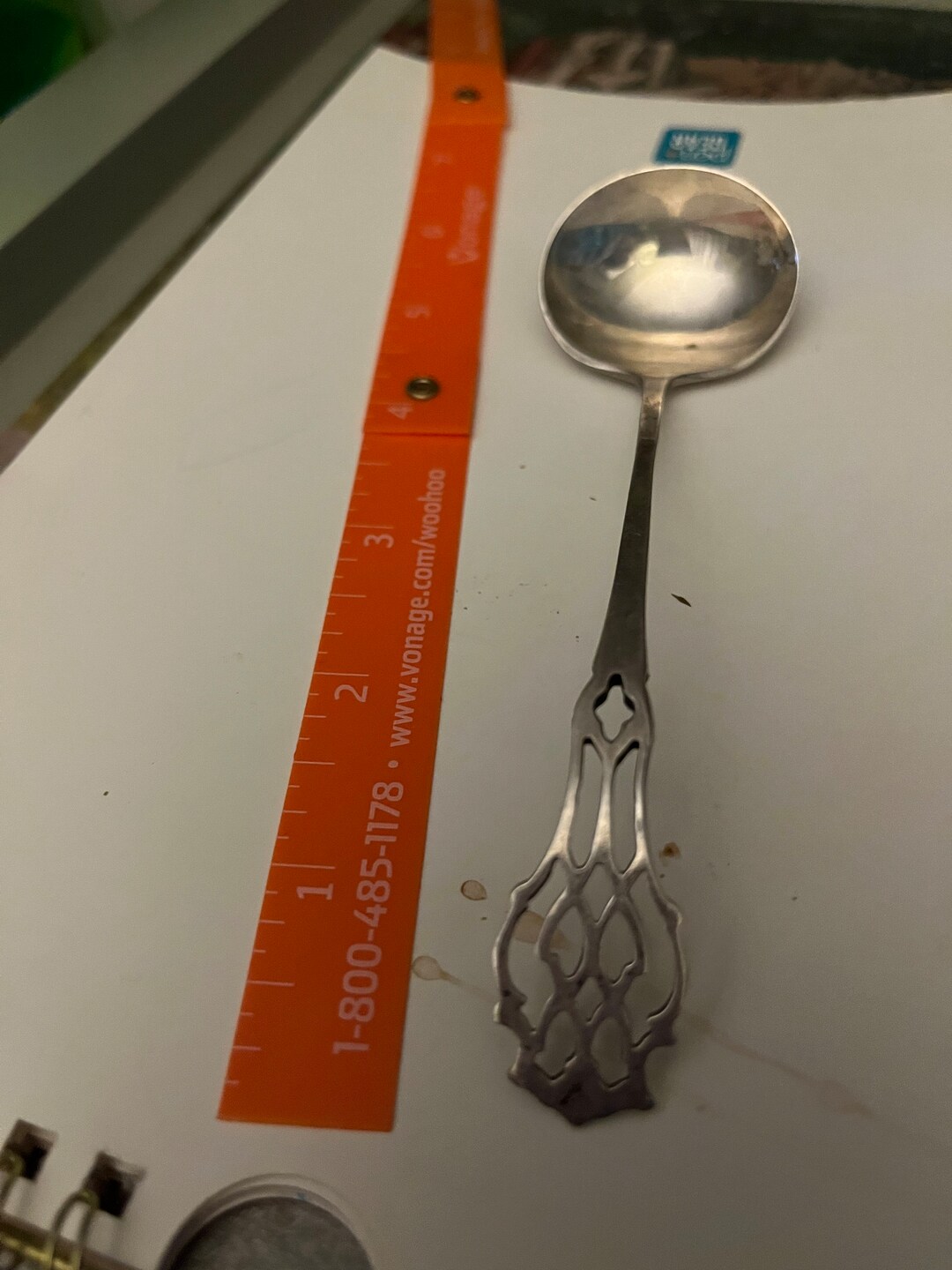 Vintage, Delicate and Delightful Small Lunt Sterling Silver Cream Ladle ...