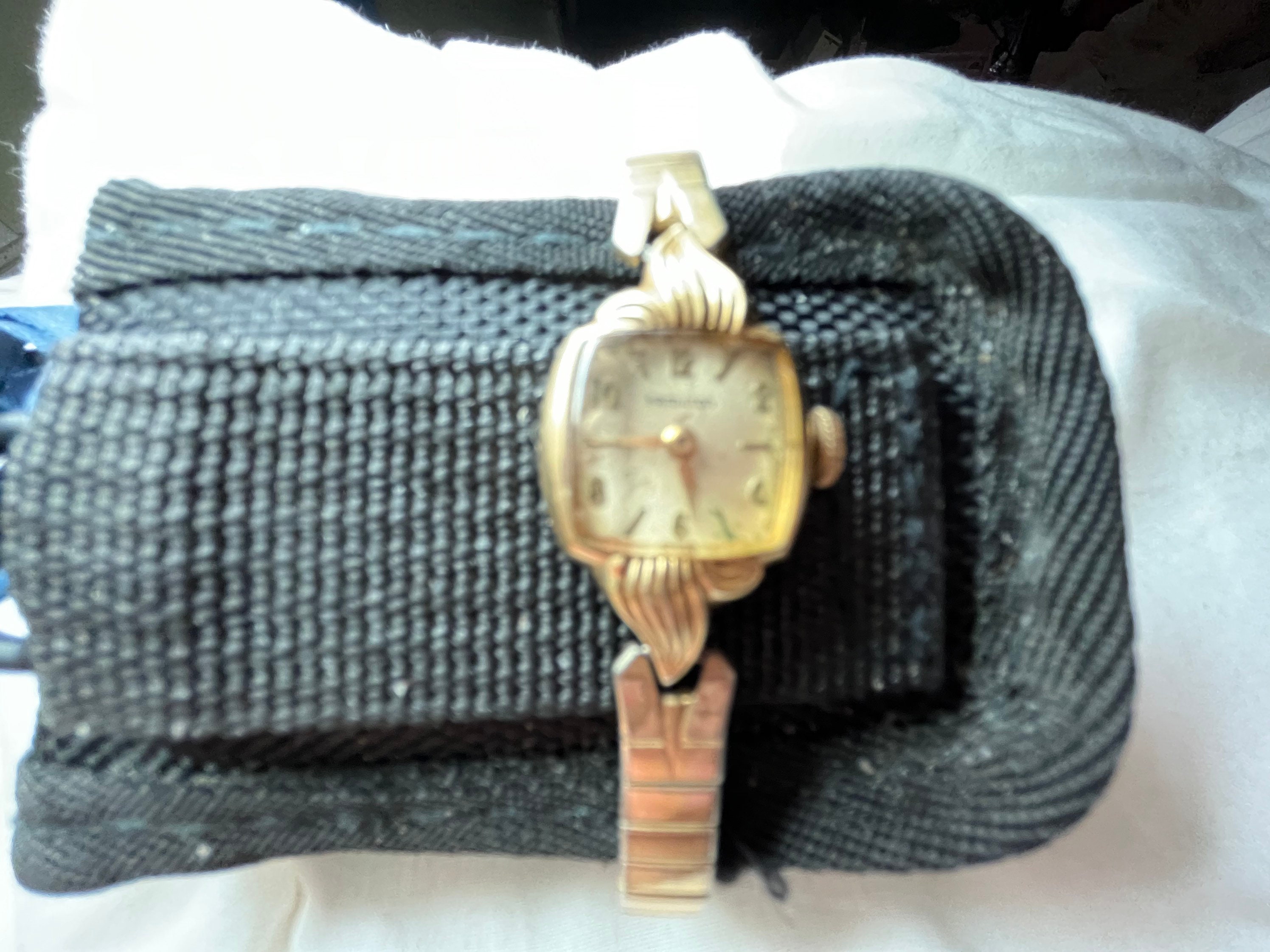 Vintage Ladies Hamilton 10K RGP Bezel Wrist Watch - Etsy