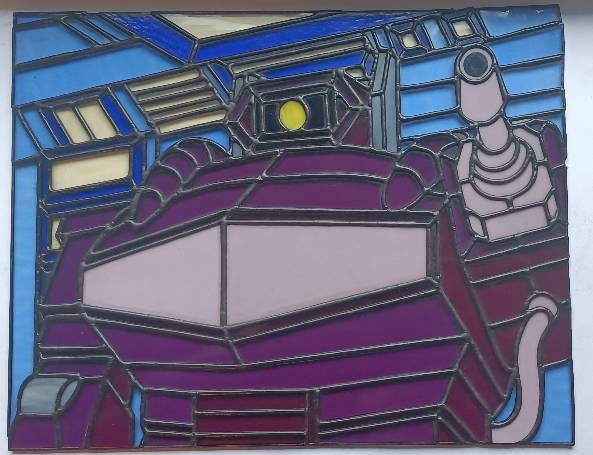 Transformers G1 Stained Glass Window Hanging Transformers Gift ...