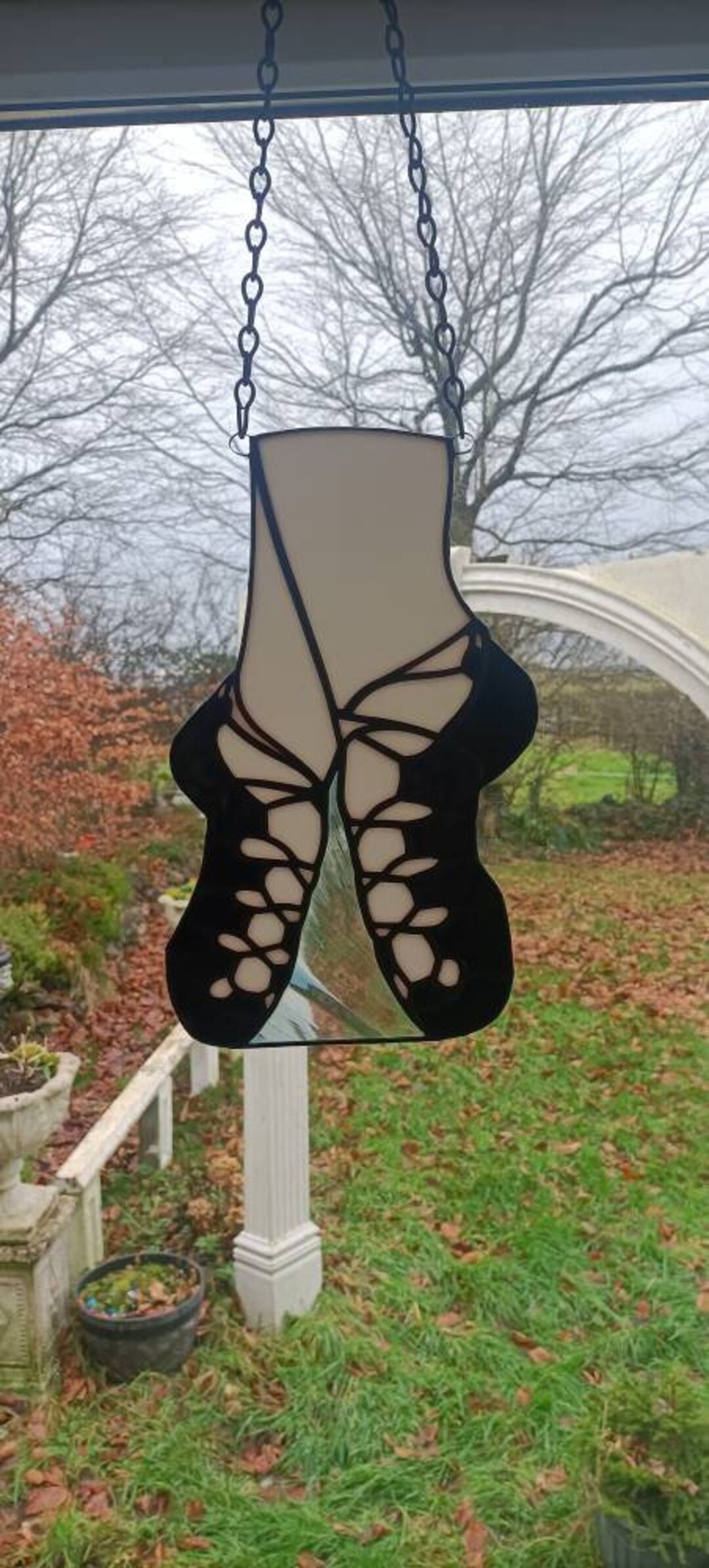 Stained Glass Irish Dancing Shoes Suncatcher - Etsy