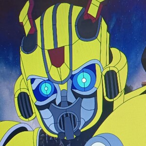 Stained Glass Pattern Bumblebee Transformer PNG File for Cricut - Etsy