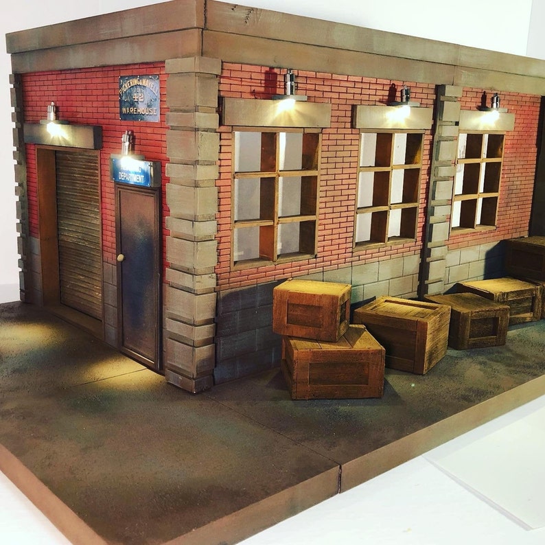 Warehouse Diorama - Etsy