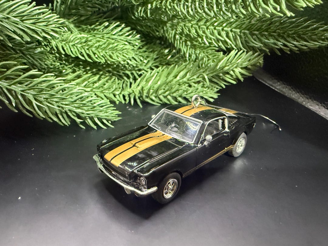 1965 Ford Mustang Gt350 Christmas Tree Holiday Ornament - Etsy