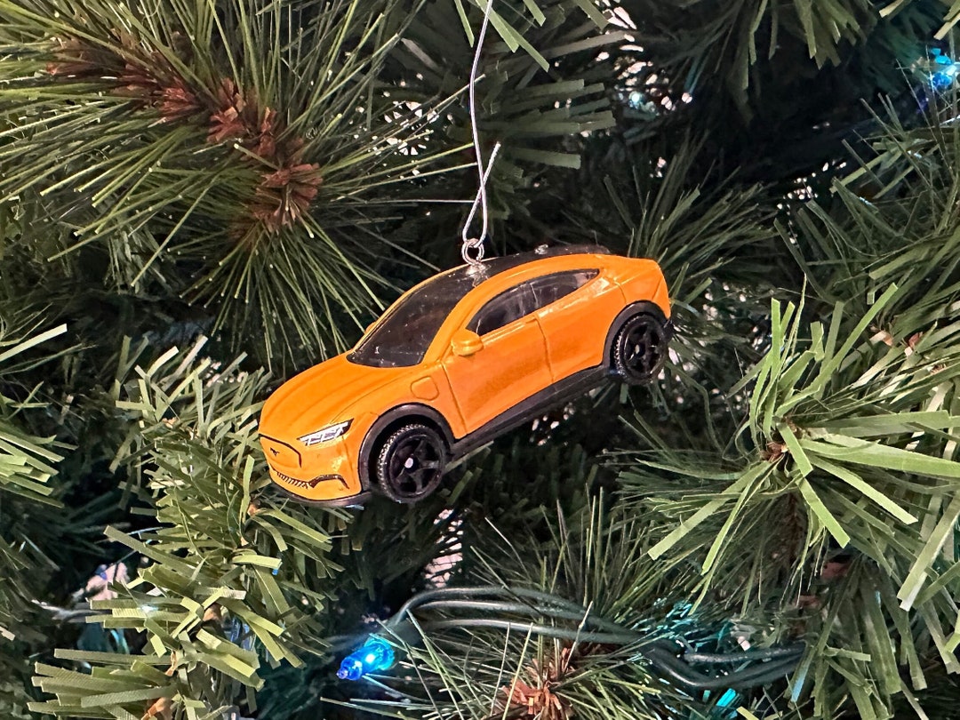 Ford Mustang Mach-e Christmas Tree Holiday Ornament - Etsy