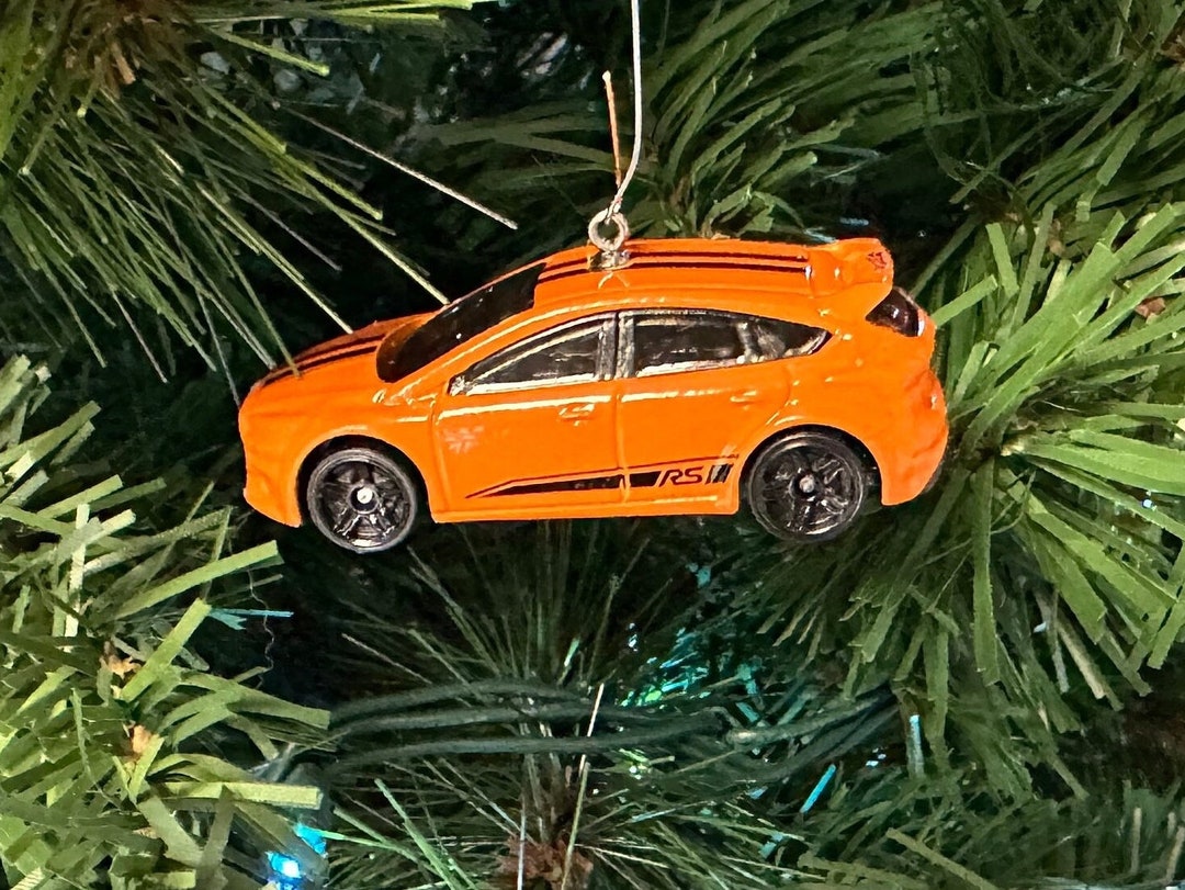 Ford Focus RS Christmas Tree Holiday Ornament - Etsy
