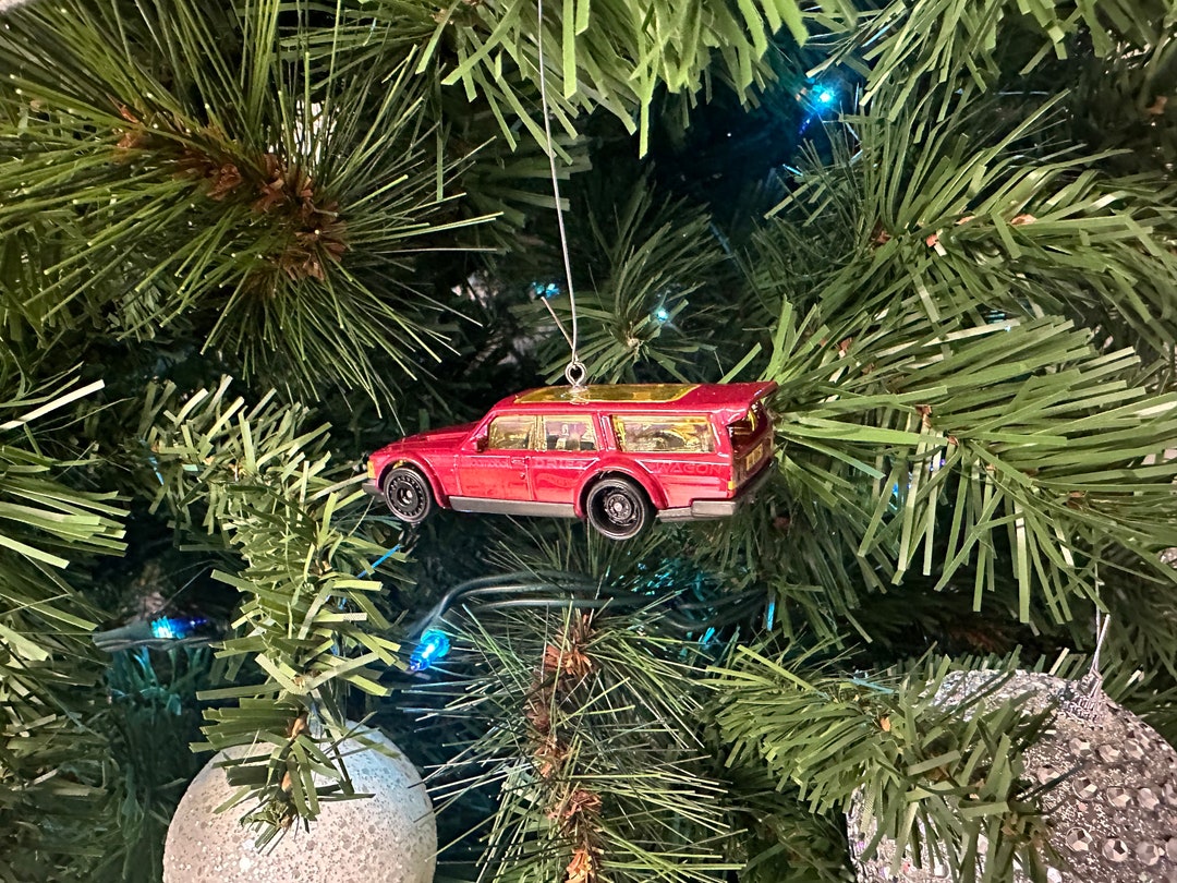 Custom Volvo 240 Drift Wagon Christmas Tree Holiday Ornament - Etsy