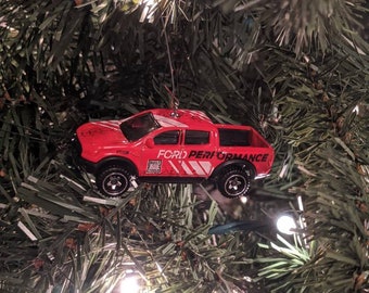 Ford Ranger Raptor Truck Carrying Christmas Tree2019 Red Ford - Etsy