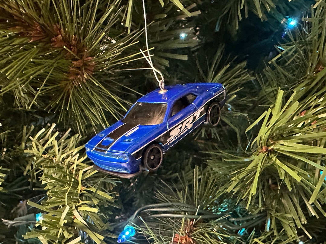 2015 Dodge Challenger SRT Christmas Tree Holiday Ornament - Etsy