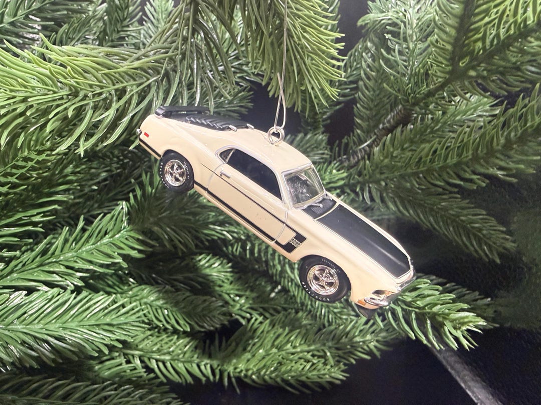 1969 Ford Mustang Boss Christmas Tree Holiday Ornament - Etsy