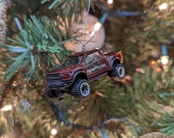Ford F150 F-150 SVT Raptor Pickup Truck Car Ornament Christmas Tree ...