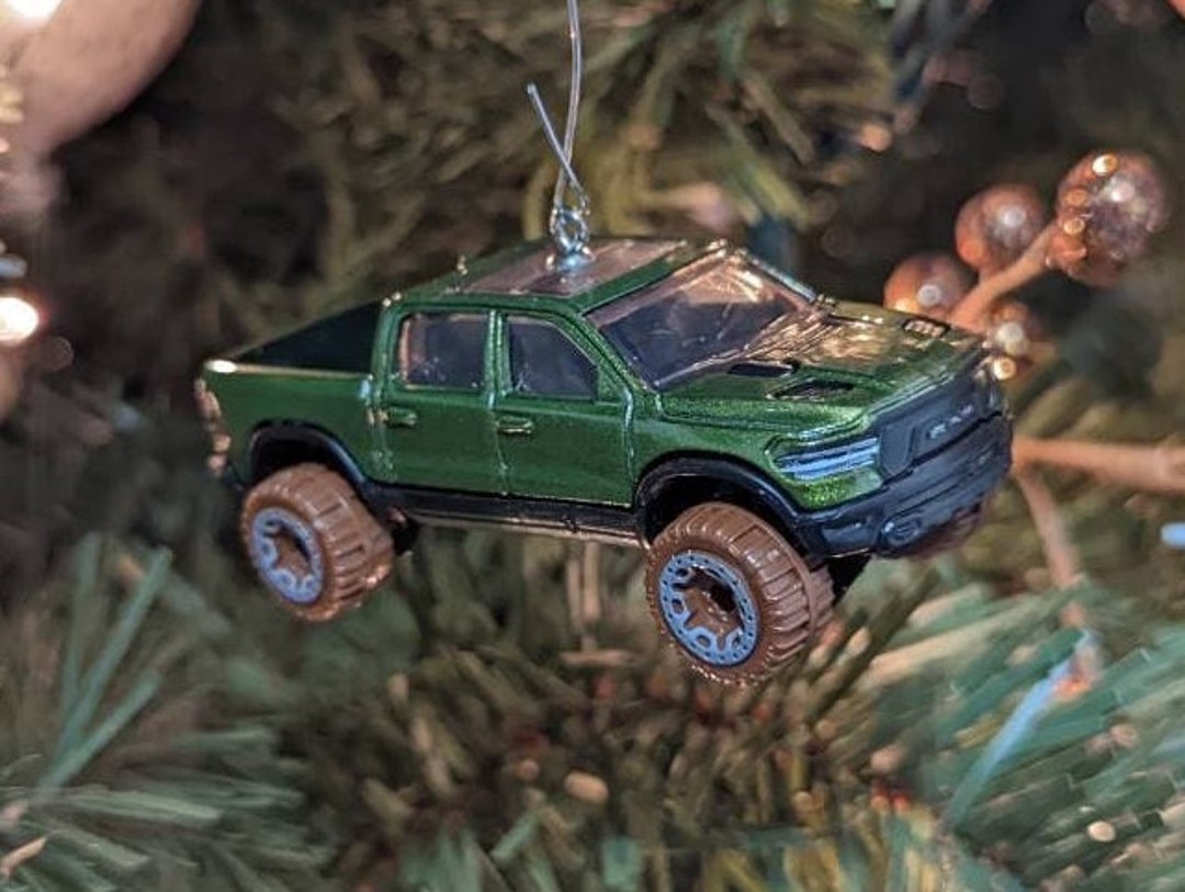 Dodge Ram Rebel Christmas Tree Holiday Ornament (331) - Etsy