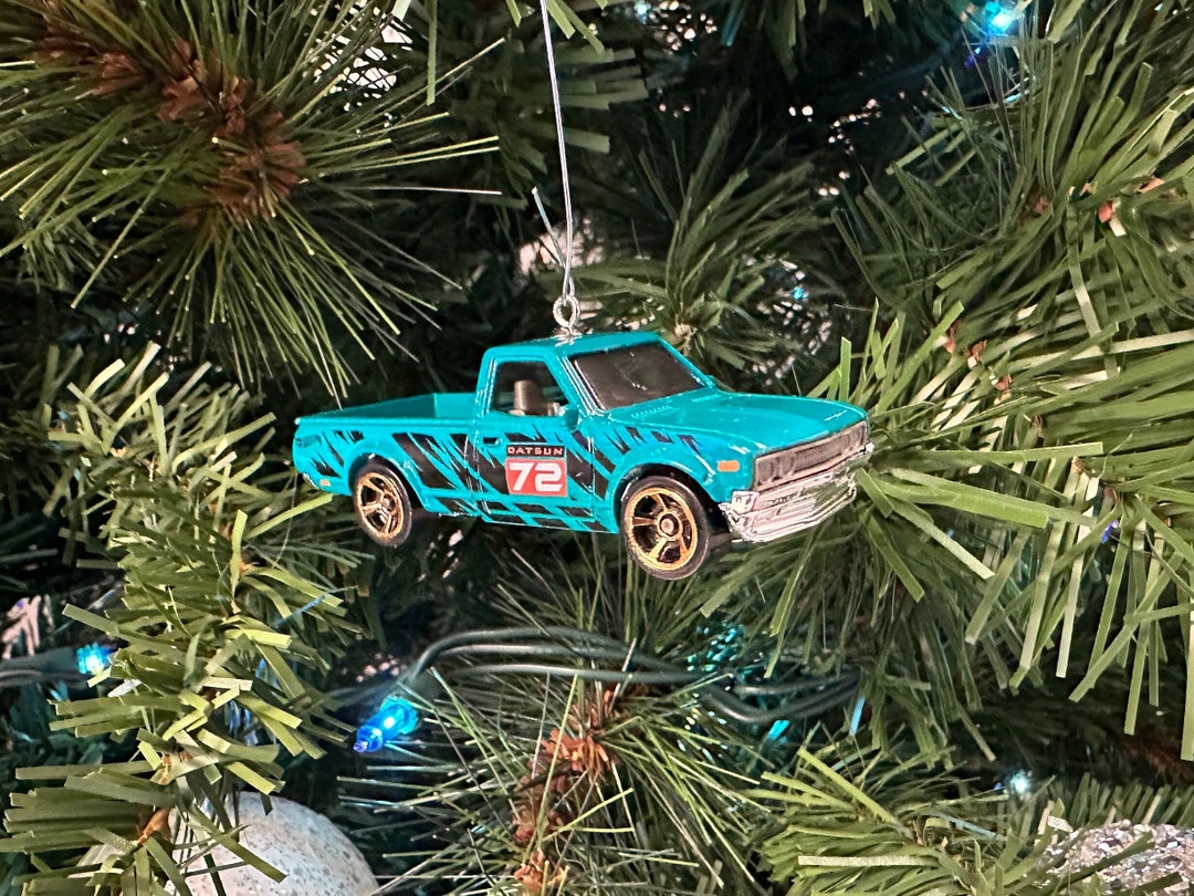 Datsun 620 Pickup Truck Christmas Tree Holiday Ornament - Etsy