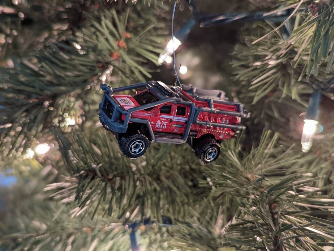 Ford F-350 Christmas Tree Holiday Ornament 210 - Etsy