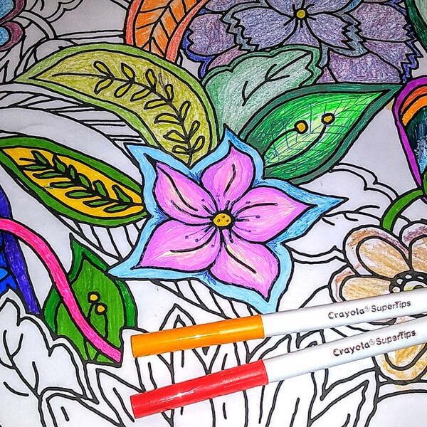 Colouring Poster - Etsy