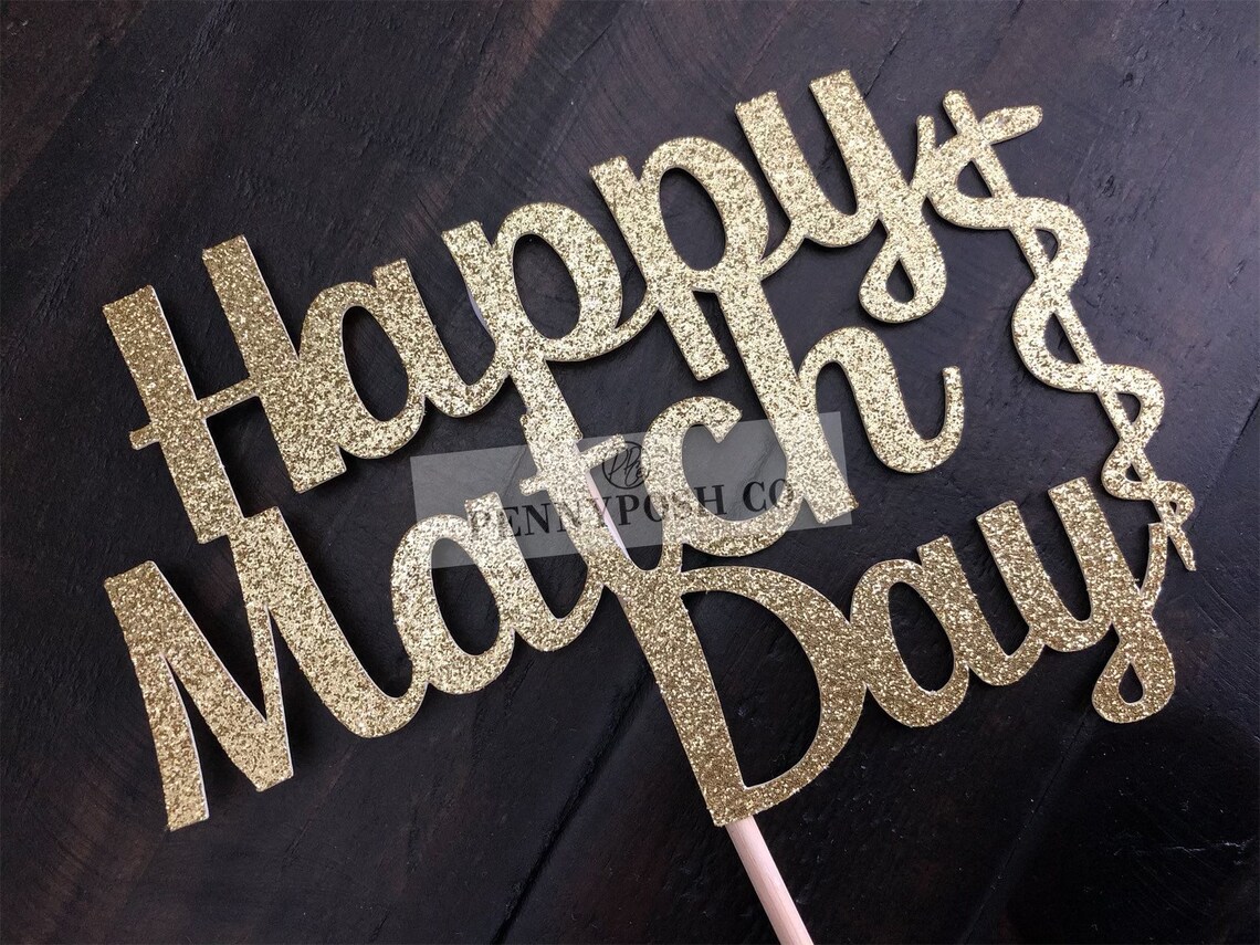 ORIGINAL Match Day Cake Topper Medical Cake Topperresidency | Etsy