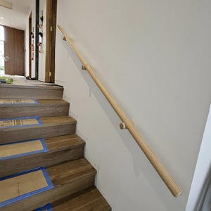 Wood Handrail Brackets, Staircase Brackets, Handrail, Maple, Oak, White ...