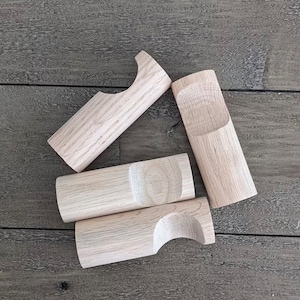Curtain Rod, Custom Wood Curtain Rod, Curtain Rod - Maple, Walnut, Oak ...