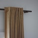 Curtain Rod, Custom Wood Curtain Rod, Curtain Rod - Maple, Walnut, Oak ...