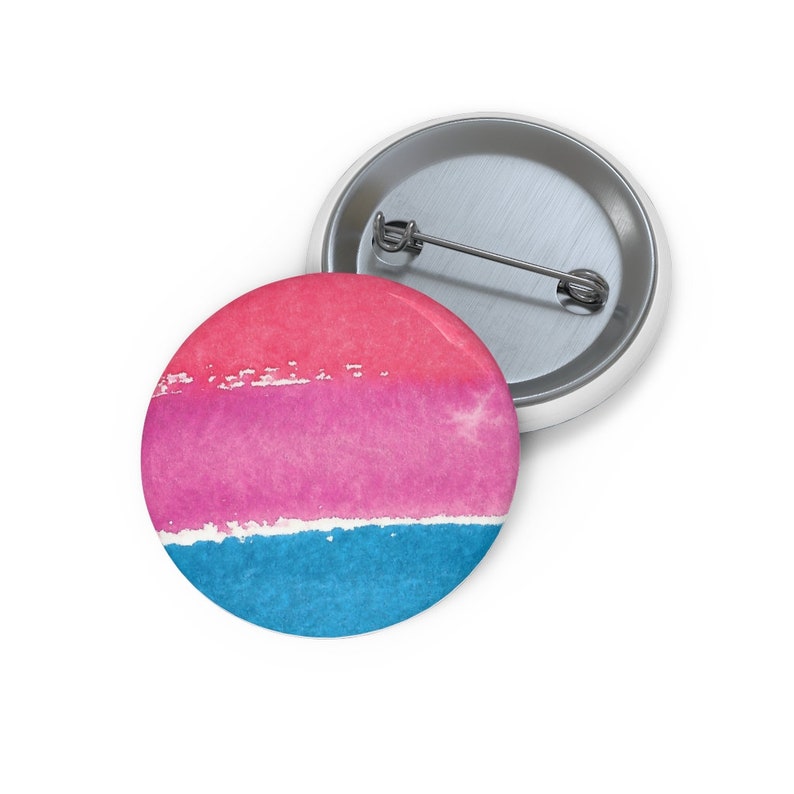 Bisexual Pride Flag Bi Pride Rainbow 1.25 In. Pinback Button - Etsy