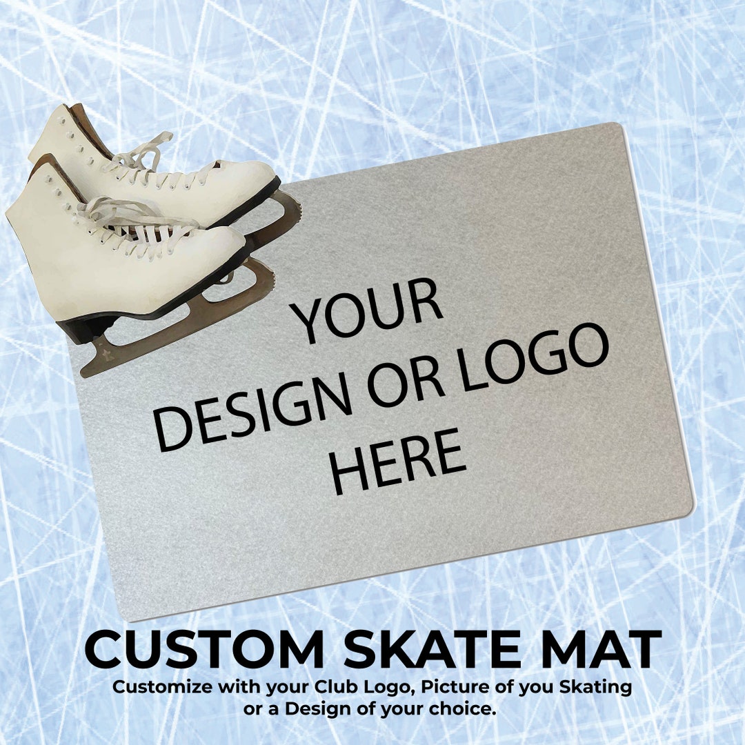 Custom Skate Mat for Hockey or Figure Skating, Your Design or Logo to ...