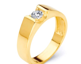 Cvd Diamond Men Ring - Etsy