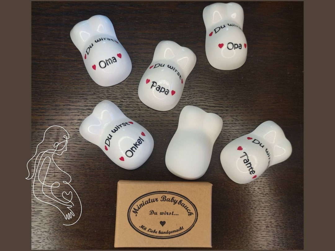 Mini Ventre de bébé, grossesse, bébé, cadeau, naissance, vierge et déjà ...