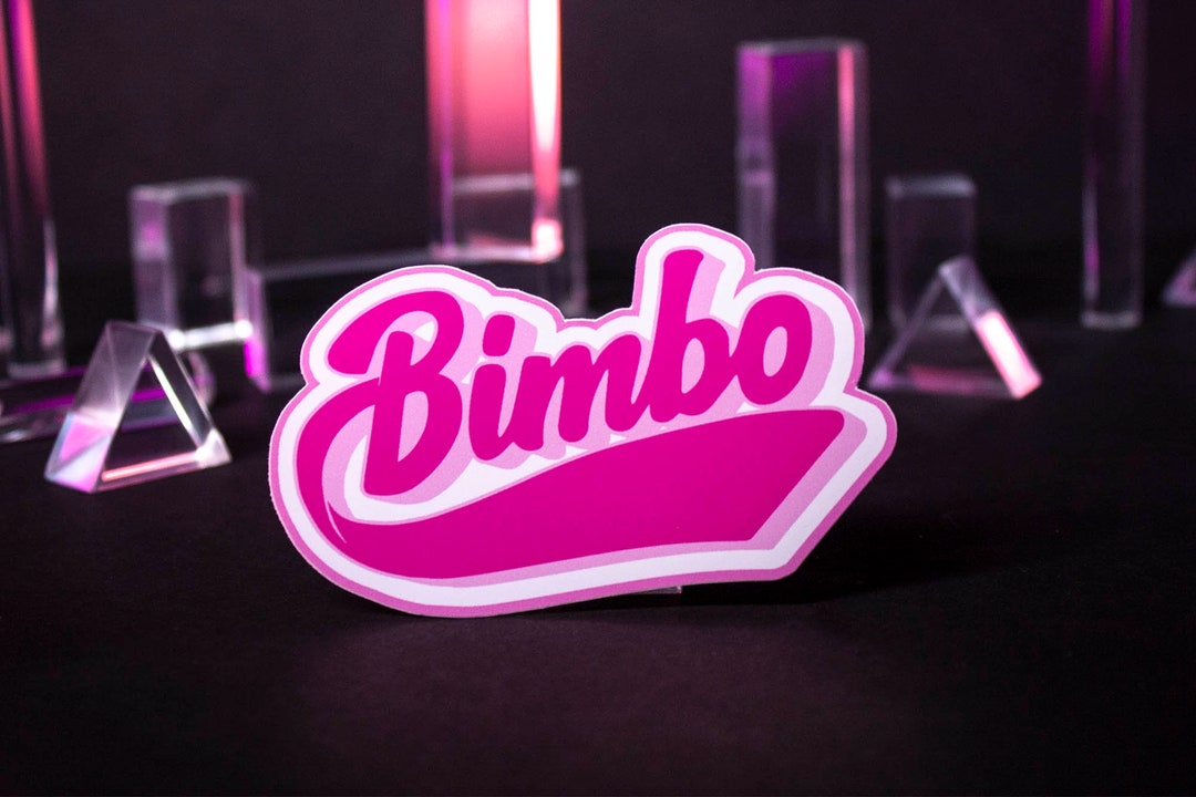 Bimbo Semi-gloss Vinyl Sticker - Etsy