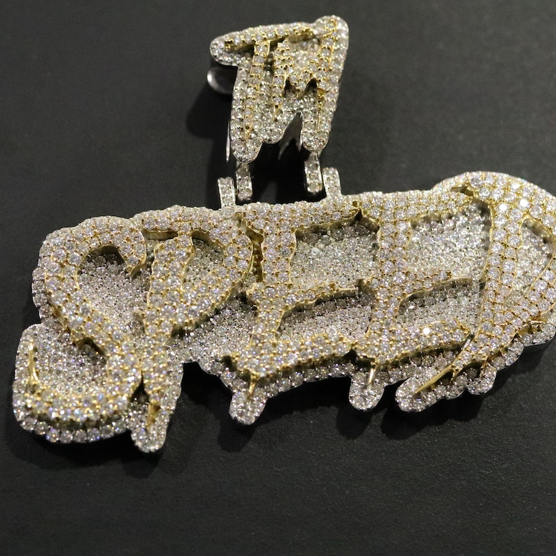 Custom Gold Pendant - Etsy